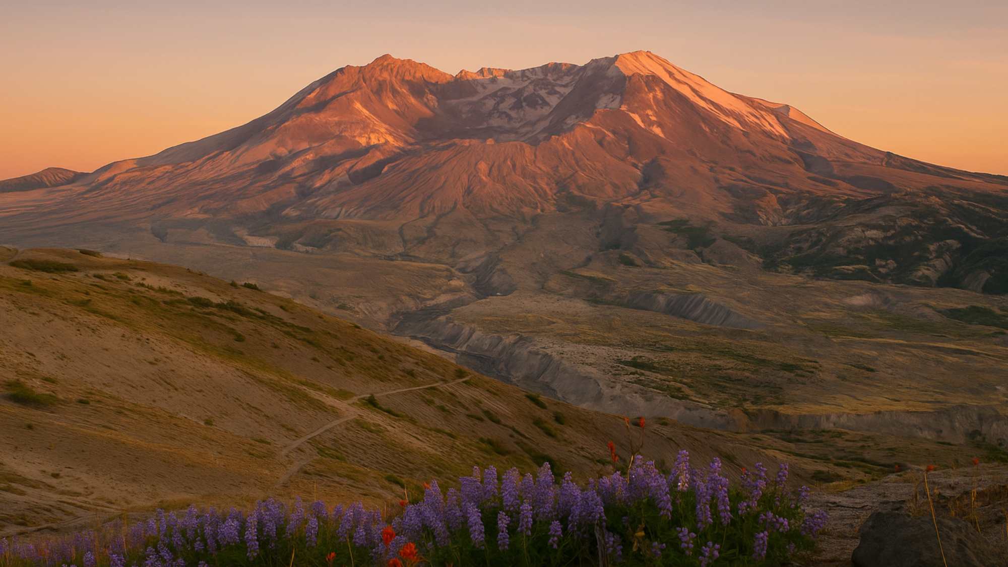 Mount St. Helens: Blast Zone Trails, Wildflowers & Volcanic Views ...