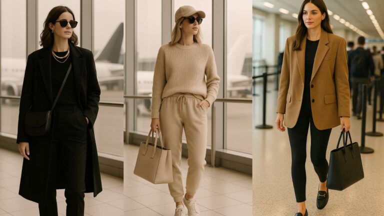 25+ Airport Outfit Ideas for Women: Comfort Meets Chic - Tripendipity