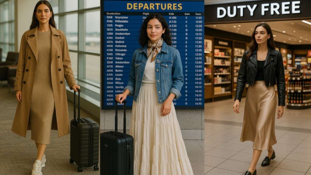 25+ Airport Outfit Ideas for Women: Comfort Meets Chic - Tripendipity