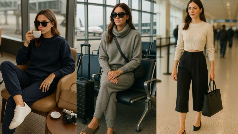 25+ Airport Outfit Ideas for Women: Comfort Meets Chic - Tripendipity