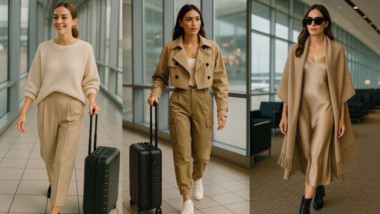 25+ Airport Outfit Ideas for Women: Comfort Meets Chic - Tripendipity